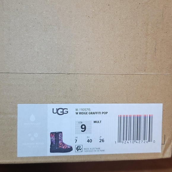 UGG | Shoes | Ugg Graffiti Waterproof Boots | Poshmark